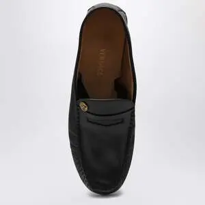 Versace Guanto Loafers In Calf Leather
