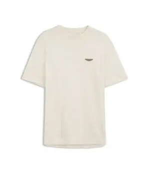 BOSS X Aston Martin T-shirt In Mercerized Cotton Jacquard - White