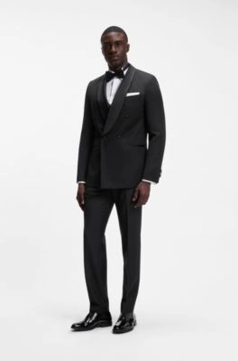 BOSS Slim-fit Blazer Crafted From Italian Virgin Wool