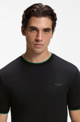 BOSS X Aston Martin T-shirt In Mercerized Cotton