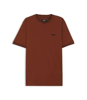 BOSS X Aston Martin T-shirt In Mercerized Cotton - Brown