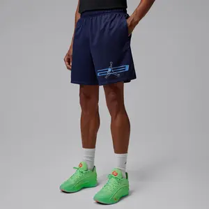 JORDAN Dri-fit Mesh Graphic Shorts - Blue