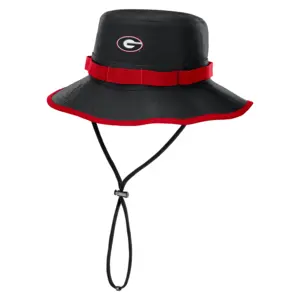 Nike Georgia Sideline Apex Boonie Dri-fit College Bucket Hat - Black