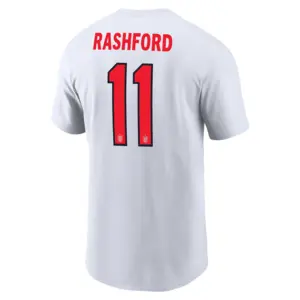 Nike Marcus Rashford England Soccer T-shirt - White
