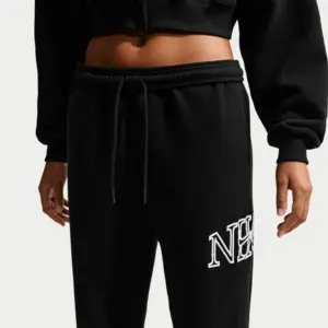 Nike Studio Fleece Medium Weight Oversized Cuffed Logo Pants