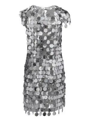 Rabanne Mini Sequins Dress