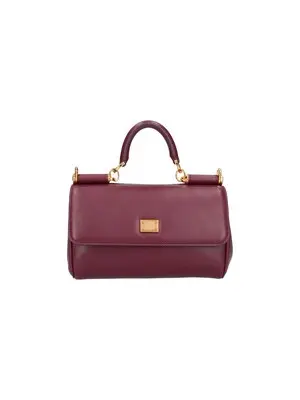 Dolce & Gabbana Mini Handbag "my Sicily - Red