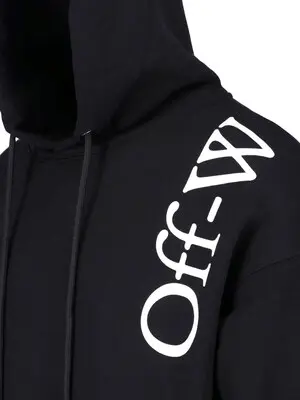 Off-White Hoodie Logo "vertical Bookish