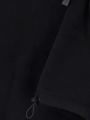 Miu Miu Fleece Logo Half-zip Sweatshirt