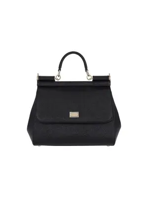 Dolce & Gabbana Sicily Handbag - Black