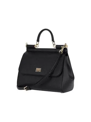 Dolce & Gabbana Sicily Handbag - Black