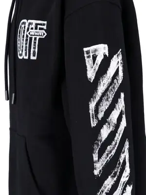 Off-White Hoodie Logo "motion Arrow Skate