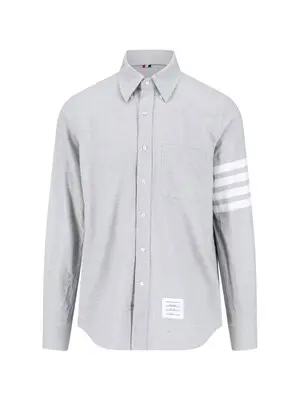 Thom Browne Shirt "4-bar - Gray