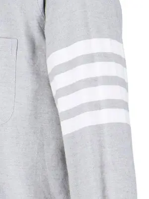 Thom Browne Shirt "4-bar - Gray