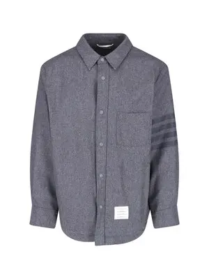 Thom Browne Shirt "4-bar - Gray