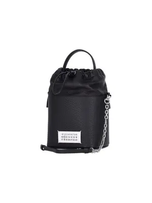 MAISON MARGIELA 5ac Bucket Bag - Black