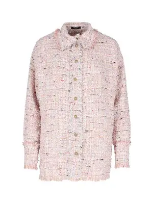 Balmain Tweed Shirt - Multi