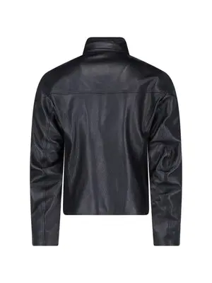 DIESEL® Biker Jacket In Leather - Black