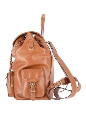 Miu Miu Large Leather Backpack