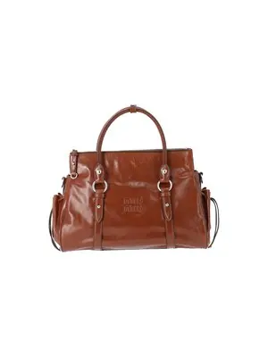 Miu Miu Shiny Leather Handbag - Brown