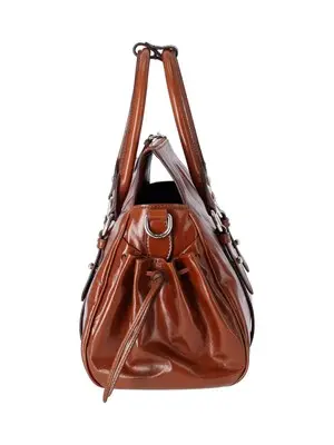 Miu Miu Shiny Leather Handbag