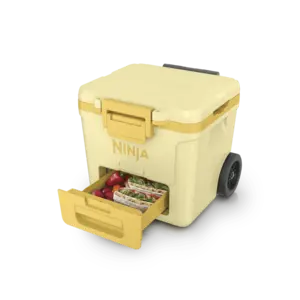 NINJA Frostvault 30qt Wheeled Cooler With Cold Dry Zone - Yellow