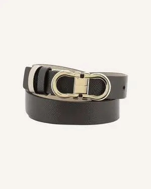 FERRAGAMO Reversible Leather Belt