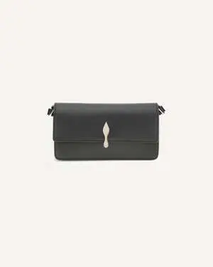 CHRISTIAN LOUBOUTIN Bettina Chain Wallet - Black