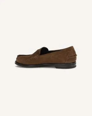 Prada Suede Loafers