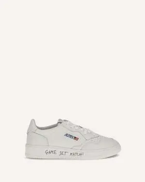 AUTRY Medalist Low Game Set Match! Sneakers - White