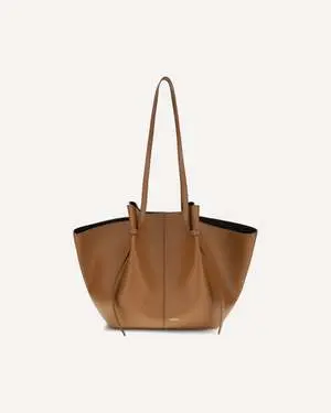 Yuzefi Large Mochi Tote Bag - Brown