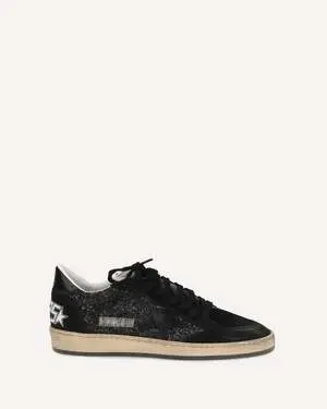GOLDEN GOOSE Ball Star Glitter Sneakers - Black