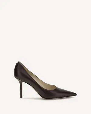 JIMMY CHOO Love Pumps In Smooth Leather - Brown