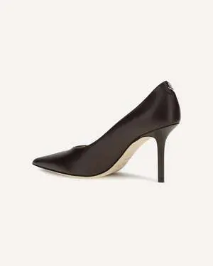 JIMMY CHOO Love Pumps In Smooth Leather - Brown