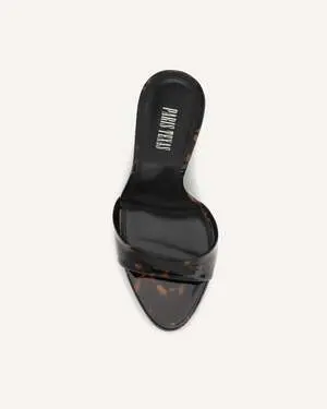 Paris Texas Lidia Patent Leather Mules - Black