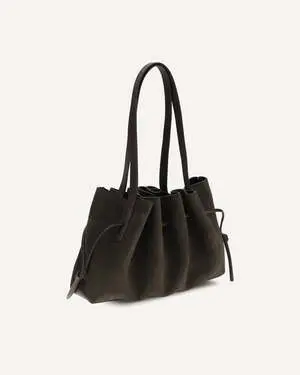 Yuzefi Scallop Shoulder Bag - Brown