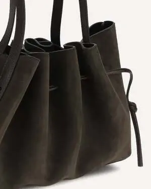 Yuzefi Scallop Shoulder Bag - Brown