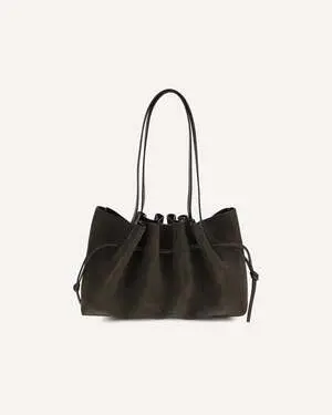 Yuzefi Scallop Shoulder Bag - Brown