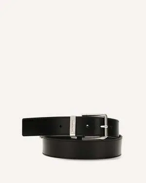 Givenchy Gentlemen Leather Belt - Black