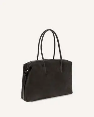 Yuzefi Large Brioche Duffle Shoulder Bag