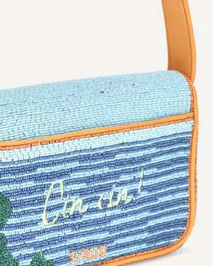 Staud Tommy Beaded Shoulder Bag - Multicolour