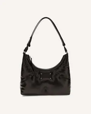 MAISON MARGIELA Small Glam Slam Hobo Shoulder Bag - Black