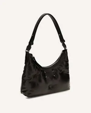 MAISON MARGIELA Small Glam Slam Hobo Shoulder Bag - Black