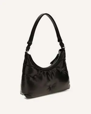 MAISON MARGIELA Small Glam Slam Hobo Shoulder Bag - Black