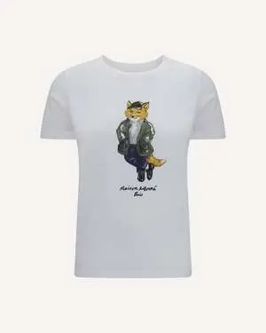Maison Kitsuné Cotton T-shirt With Fox Logo