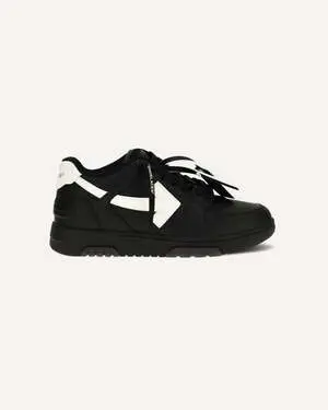 Off-White Out Of Office" Leather Sneakers - Black
