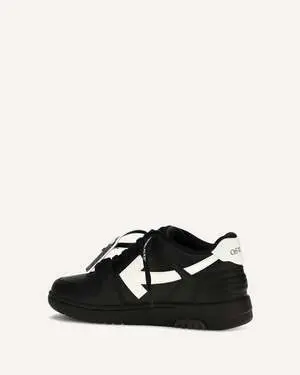 Off-White Out Of Office" Leather Sneakers - Black