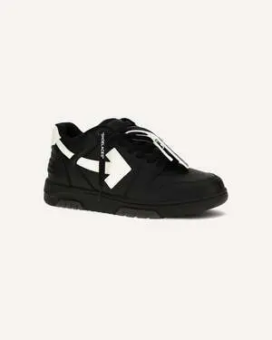 Off-White Out Of Office" Leather Sneakers - Black