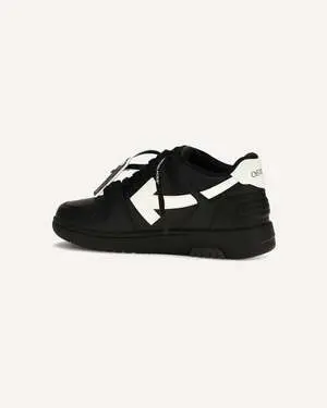 Off-White Out Of Office" Leather Sneakers - Black