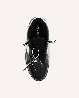 Off-White Out Of Office" Leather Sneakers - Black